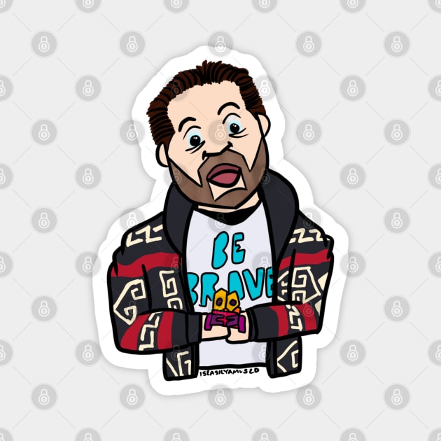 Tom Hardy - CBeeBies Brave Crab - Tom Hardy - Magnet | TeePublic