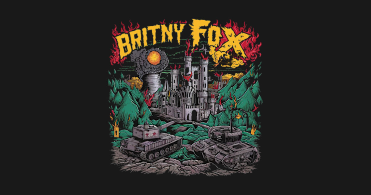 Britny Fox Band - Britny Fox Band - T-Shirt | TeePublic