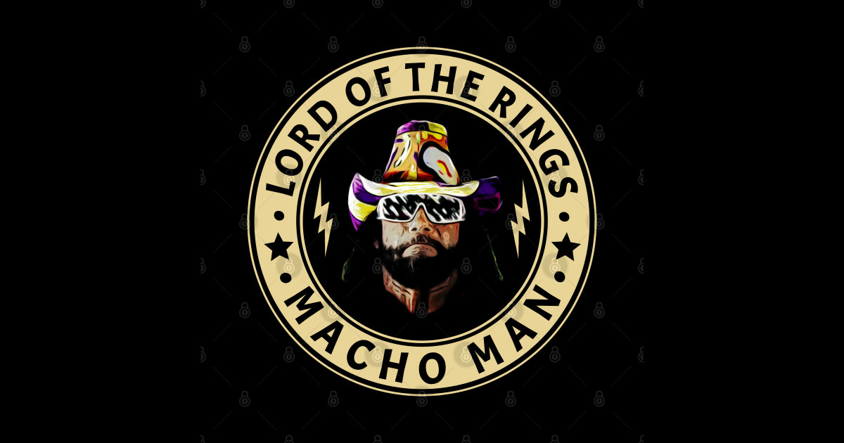 Style Macho man Lord Fanart - Macho Man - Magnet | TeePublic