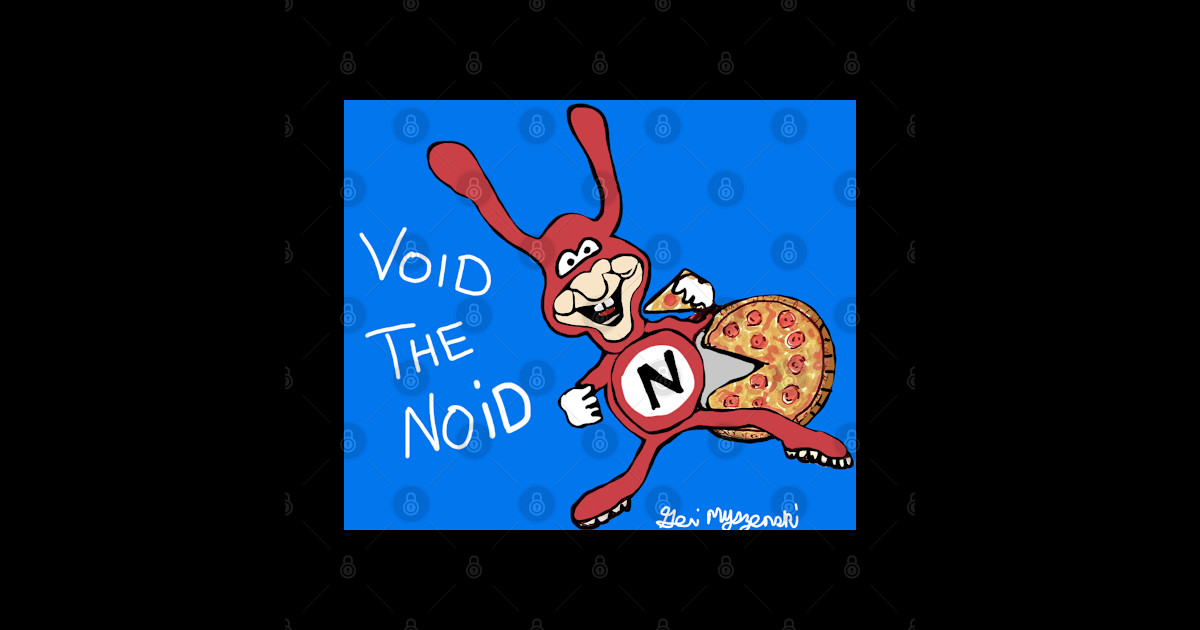 Domino's Pizza Void The Noid 1986 - Dominos Pizza - Sticker | TeePublic