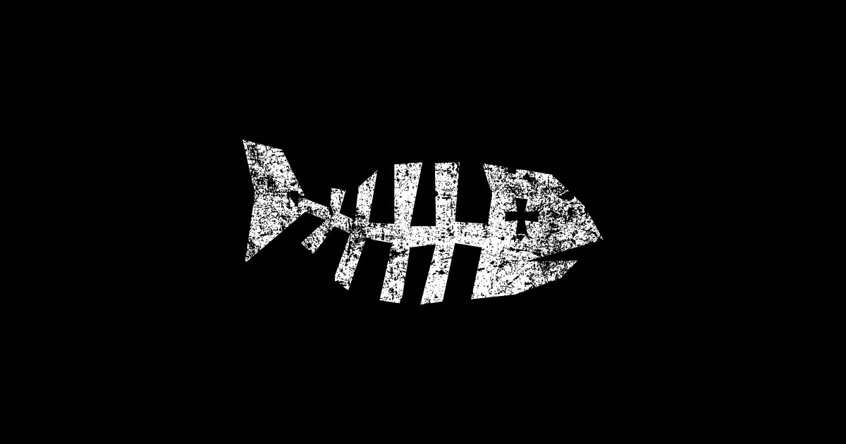 Dead Fish - Distressed - Fish - Magnet | TeePublic