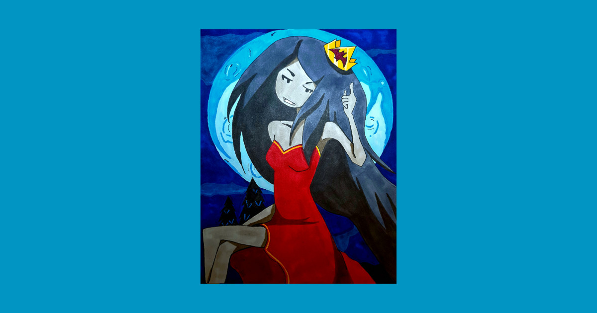 Queen Marceline - Adventure Time - T-Shirt | TeePublic