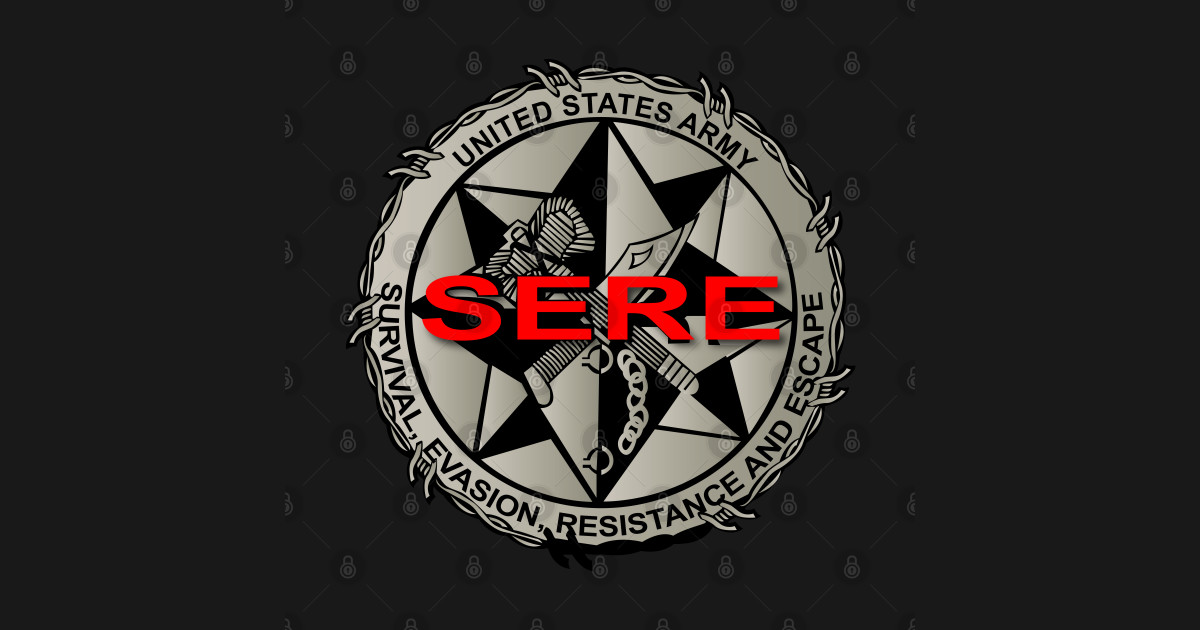 US Army - SERE w Color 2 - Us Army Sere - T-Shirt | TeePublic