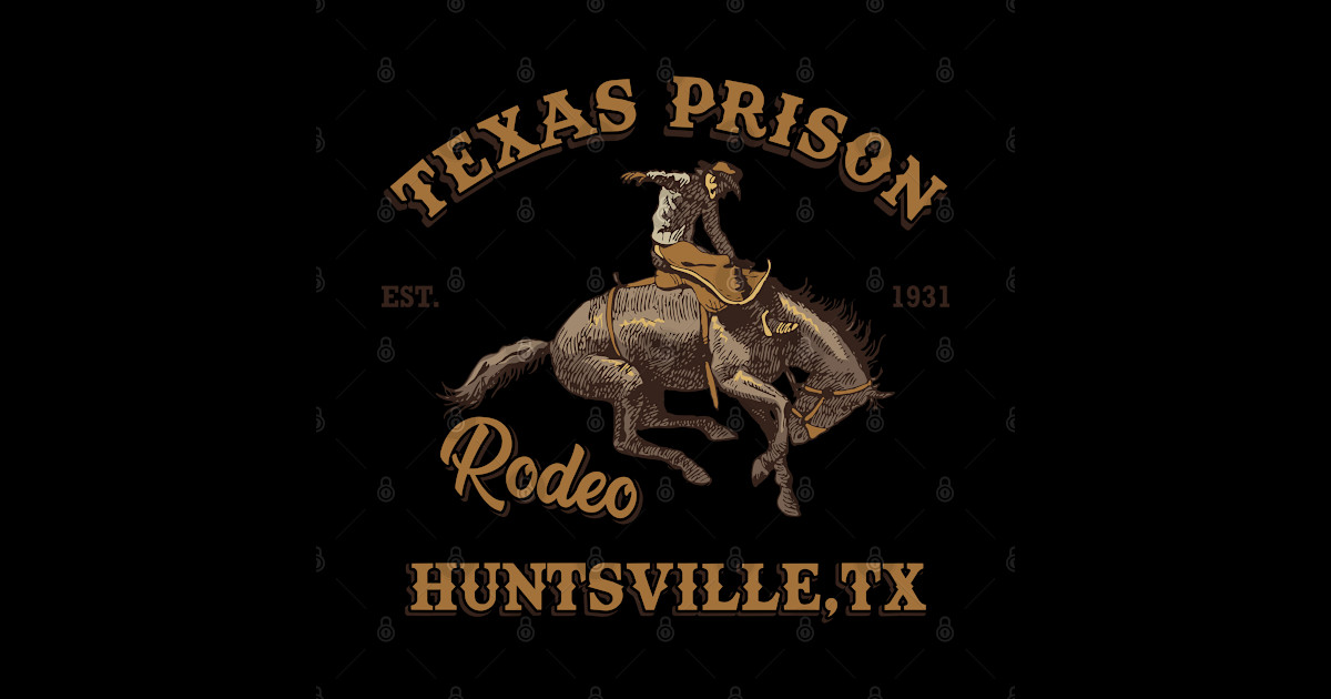 Texas Prison Rodeo Cowboy Western - Texas Prison Rodeo Cowboy - Sticker ...