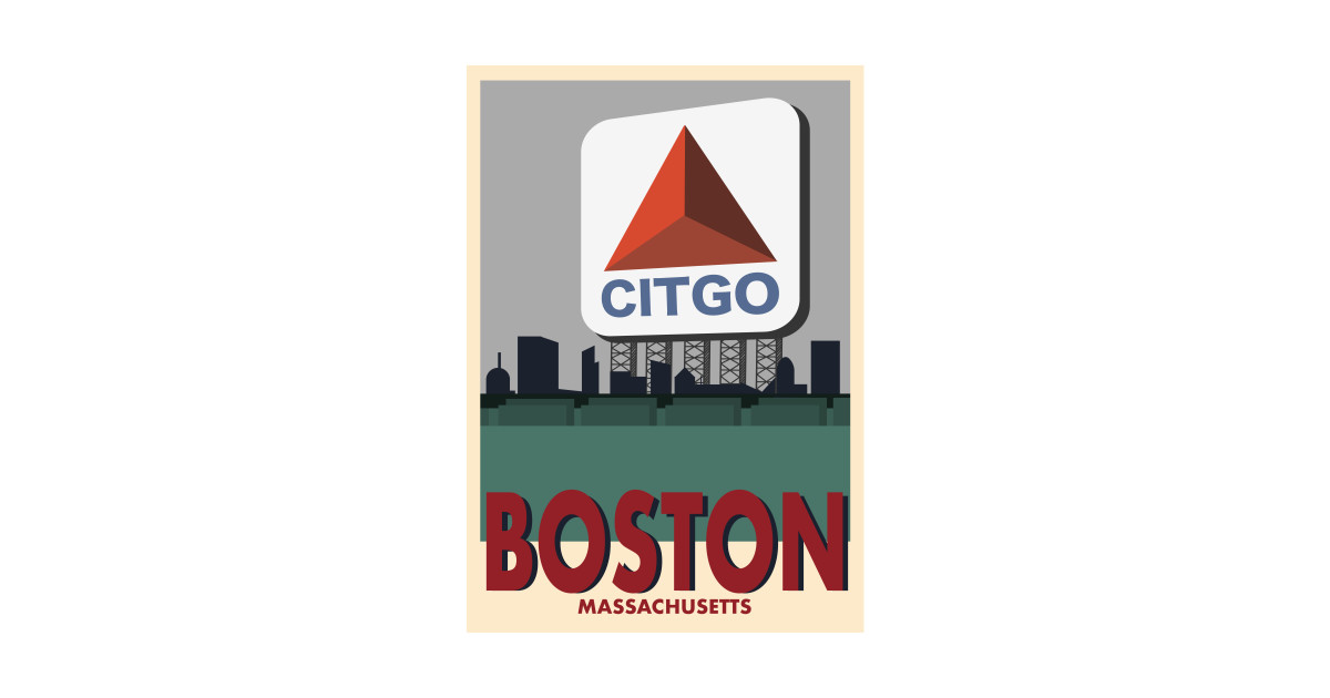 Boston Travel Poster - Boston - T-Shirt | TeePublic