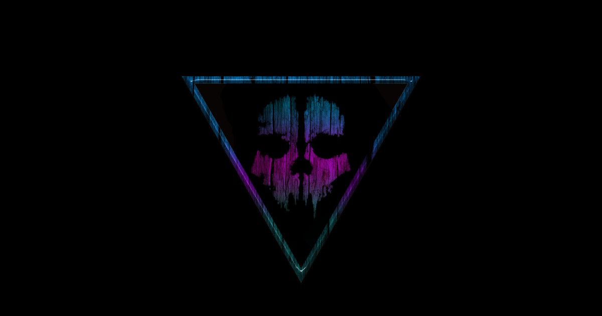 GHOST - Call Of Duty - Sticker | TeePublic