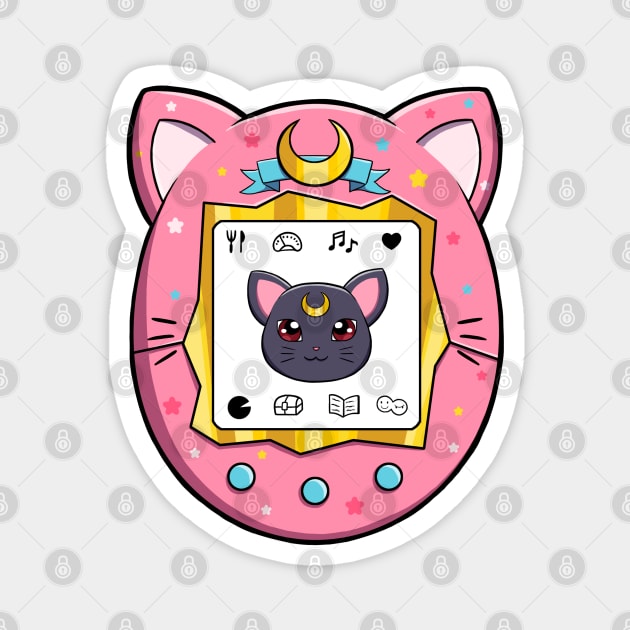Luna Tamagotchi - Sailor Moon - Magnet | TeePublic