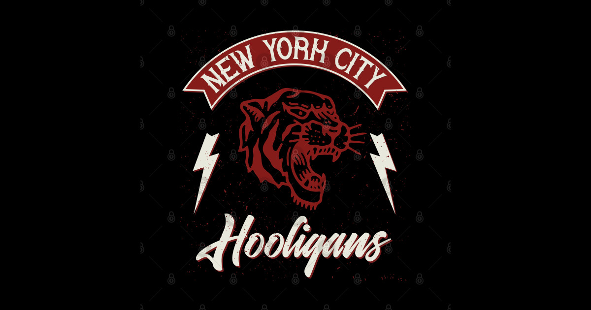 New York City Hooligans - Tiger - Sticker | TeePublic