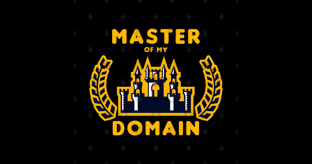Master Of My Domain - Seinfeld - Sticker | TeePublic