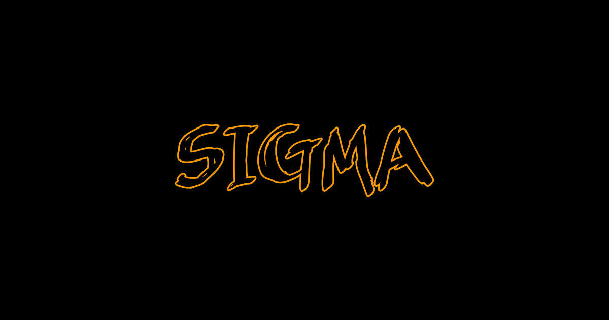 Sigma - Sigma - Sticker | TeePublic