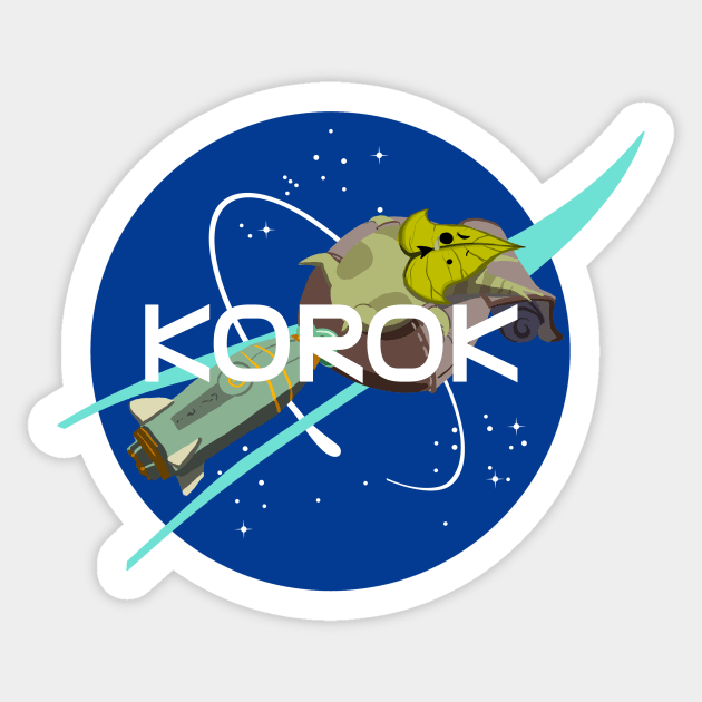 Korok Space Program - Korok - Sticker | TeePublic