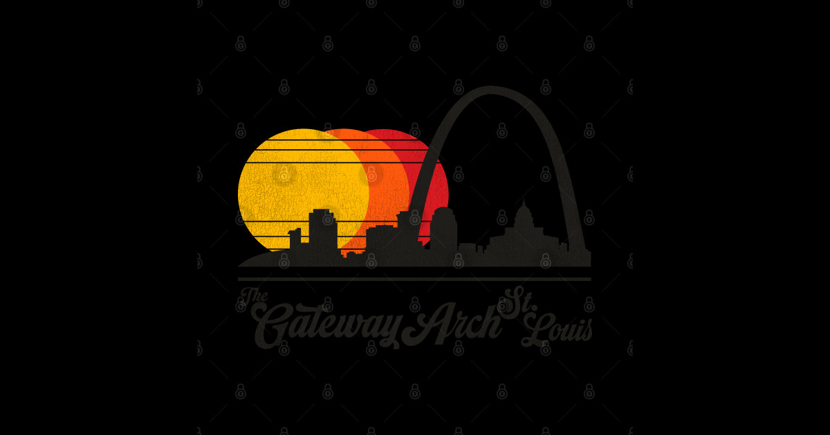 Retro St. Louis Gateway Arch 70s/80s Tourist Souvenir - St Louis ...