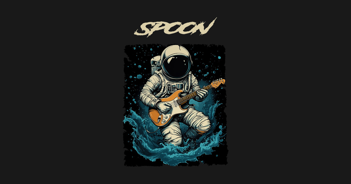 SPOON BAND FAN ART - Spoon Band Fan Art - T-Shirt | TeePublic