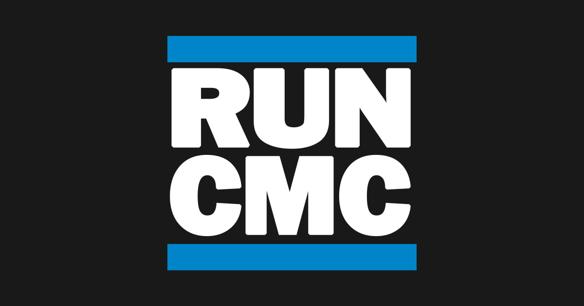 Run CMC - Panthers Football - T-Shirt | TeePublic