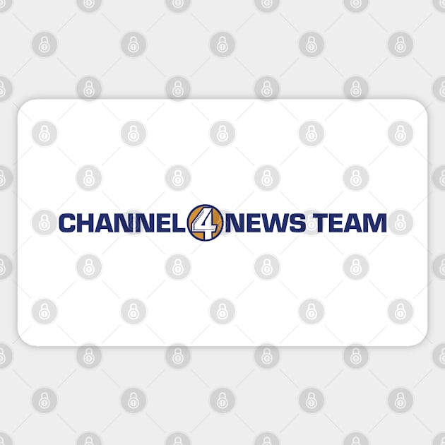 Channel 4 News Team - Anchorman - Anchorman - Sticker | TeePublic