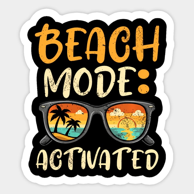 Beach Mode Activated Summer Design Beach Vacation - Beach Mode ...
