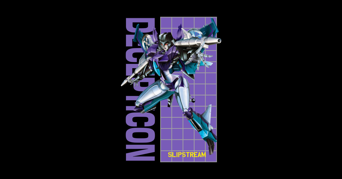 Slipstream g1 Tech Spec Card - Transformers - Sticker | TeePublic