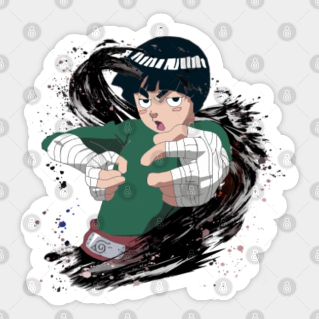 Rock Lee - Antagonist - Sticker | TeePublic