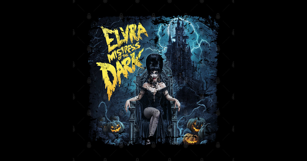 ELVIRA MISTRESS OF THE DARK | ELVIRA HALLOWEEN - Elvira - Sticker ...
