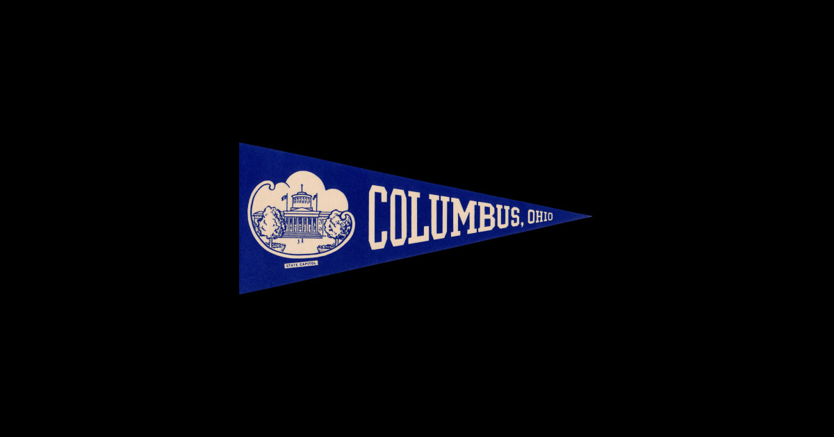 1940's Columbus Ohio - Columbus Ohio - Sticker | TeePublic