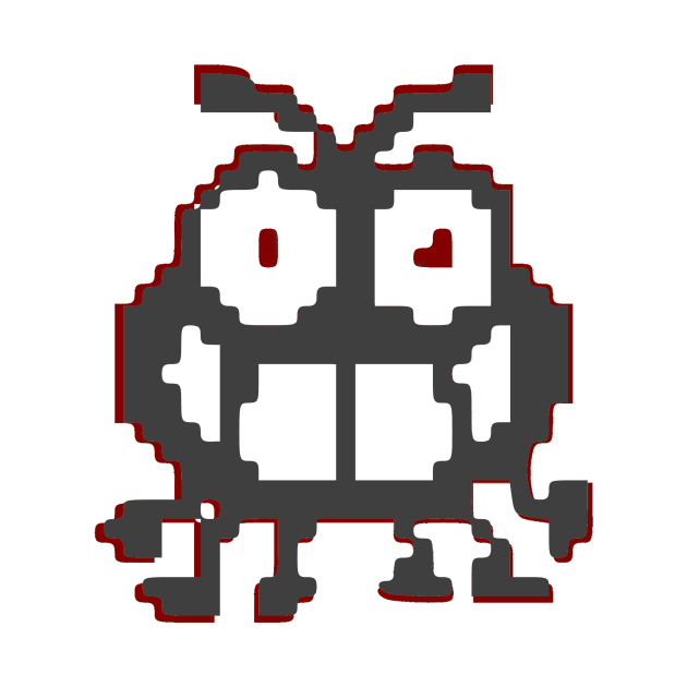 8-bit Gaming Bug bit me - Video Games - T-Shirt | TeePublic