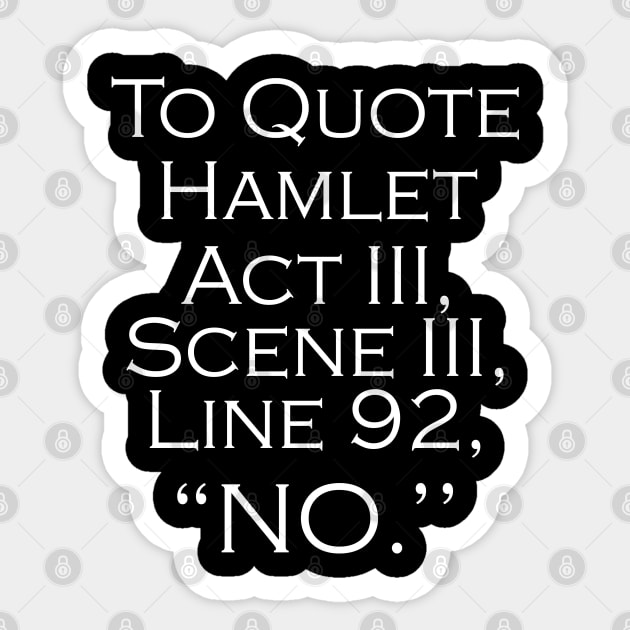funny hamlet