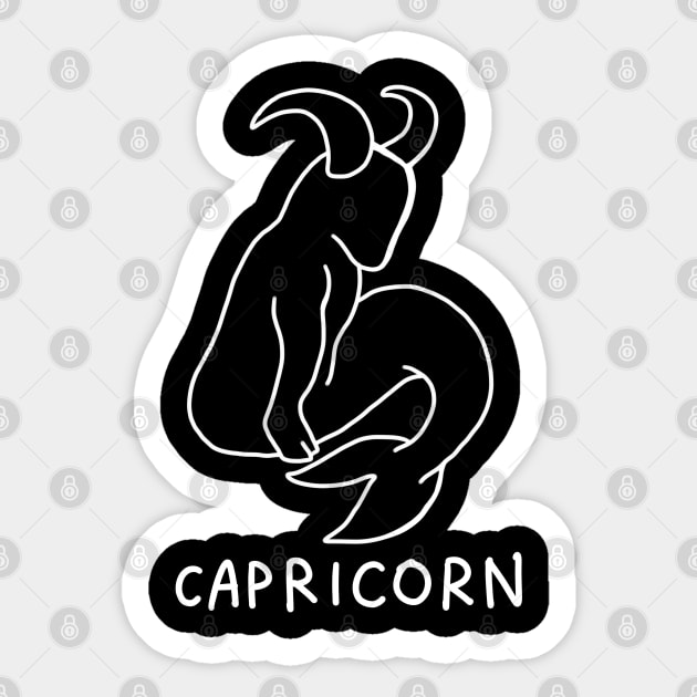 Capricorn Portrait - Goat With Fish Tail Zodiac Sign - Capricorn ...