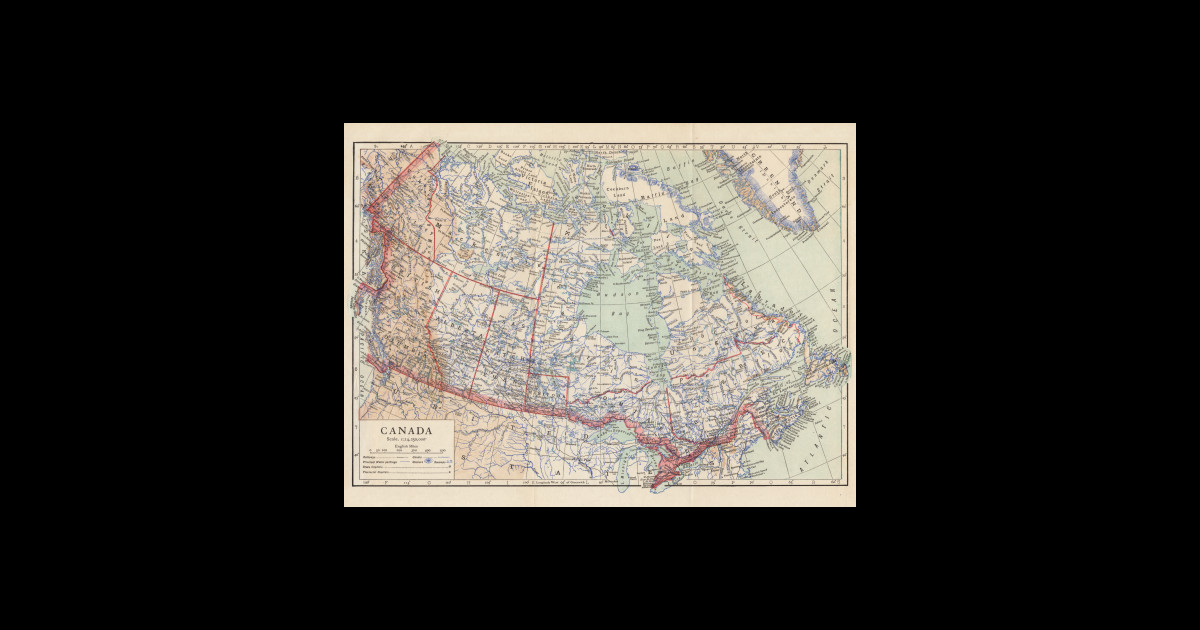 Canada Antique Maps - Toronto - Sticker | TeePublic