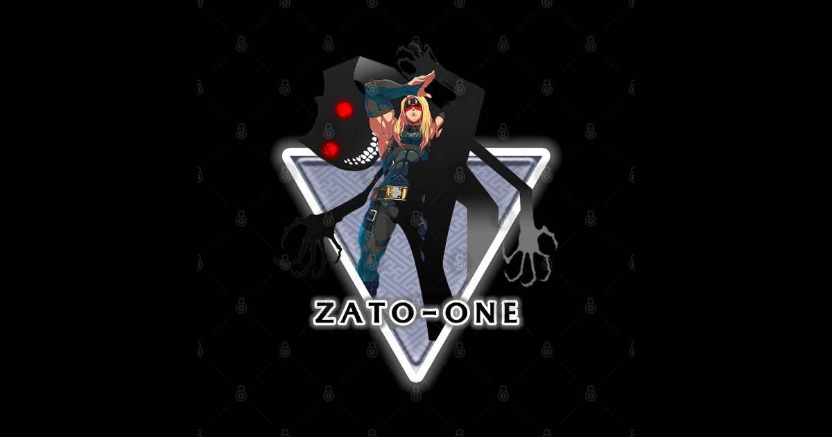 ZATO-ONE - Guilty Gear - Sticker | TeePublic