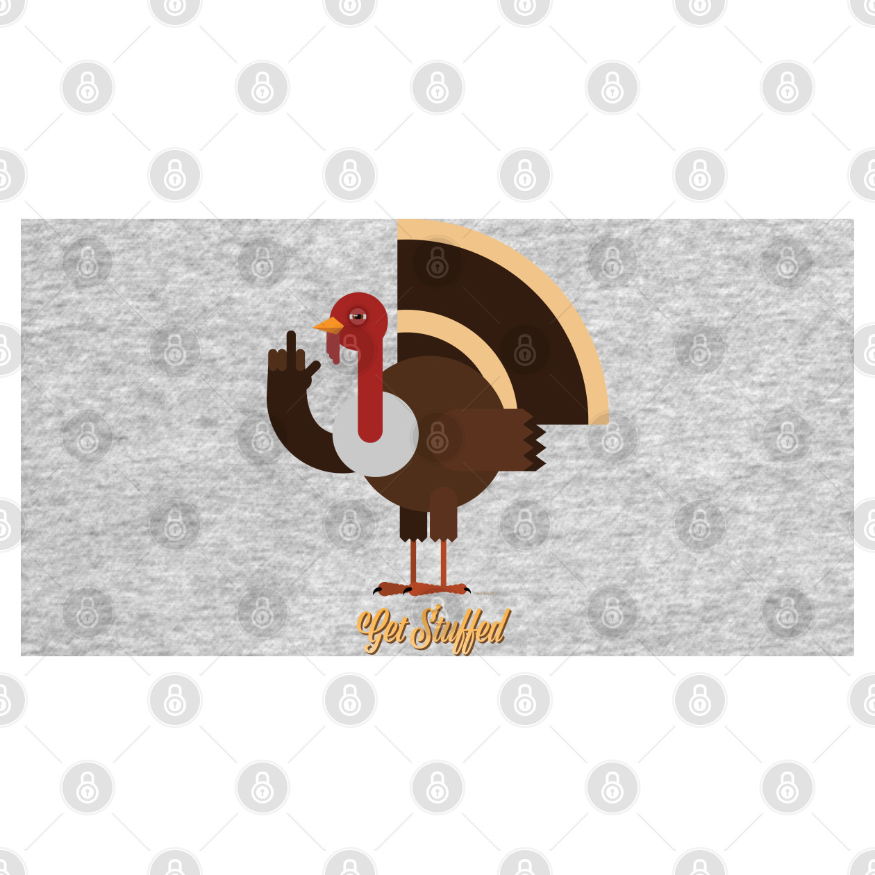 Get Stuffed, Turkey - Thanksgiving Get Stuffed Turkey - Tank Top ...