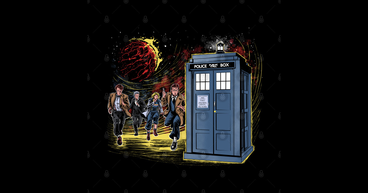 Doctor Cover - Dr Who - Sticker | TeePublic