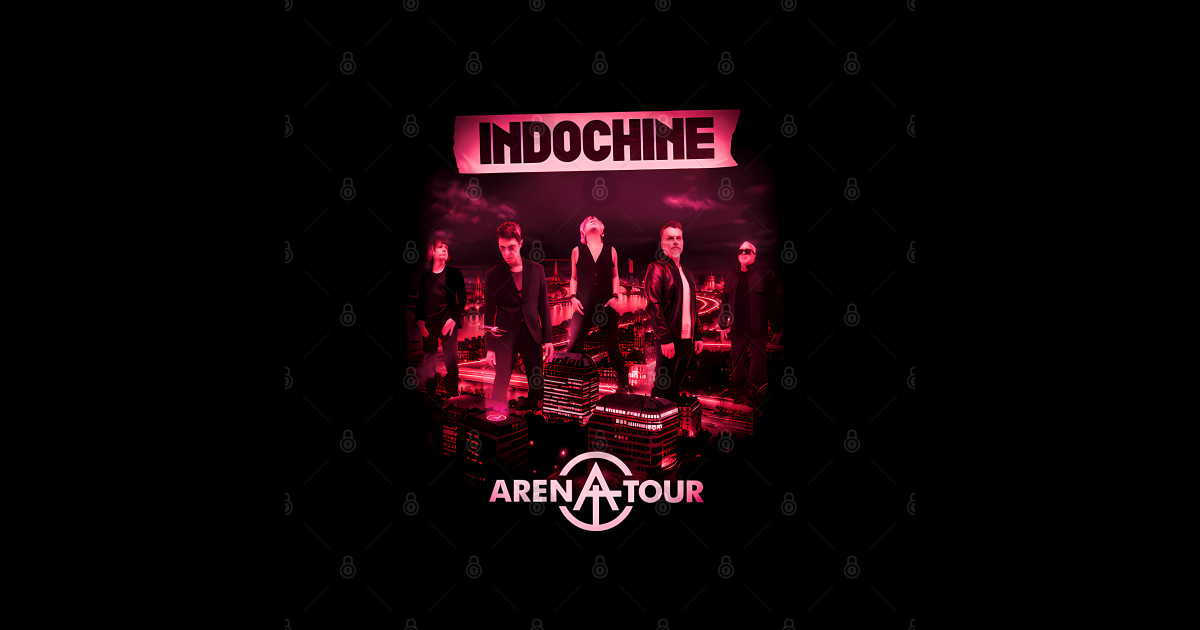 Indochine Arena Tour 2025 - Indochine Tour 2025 - Posters and Art ...