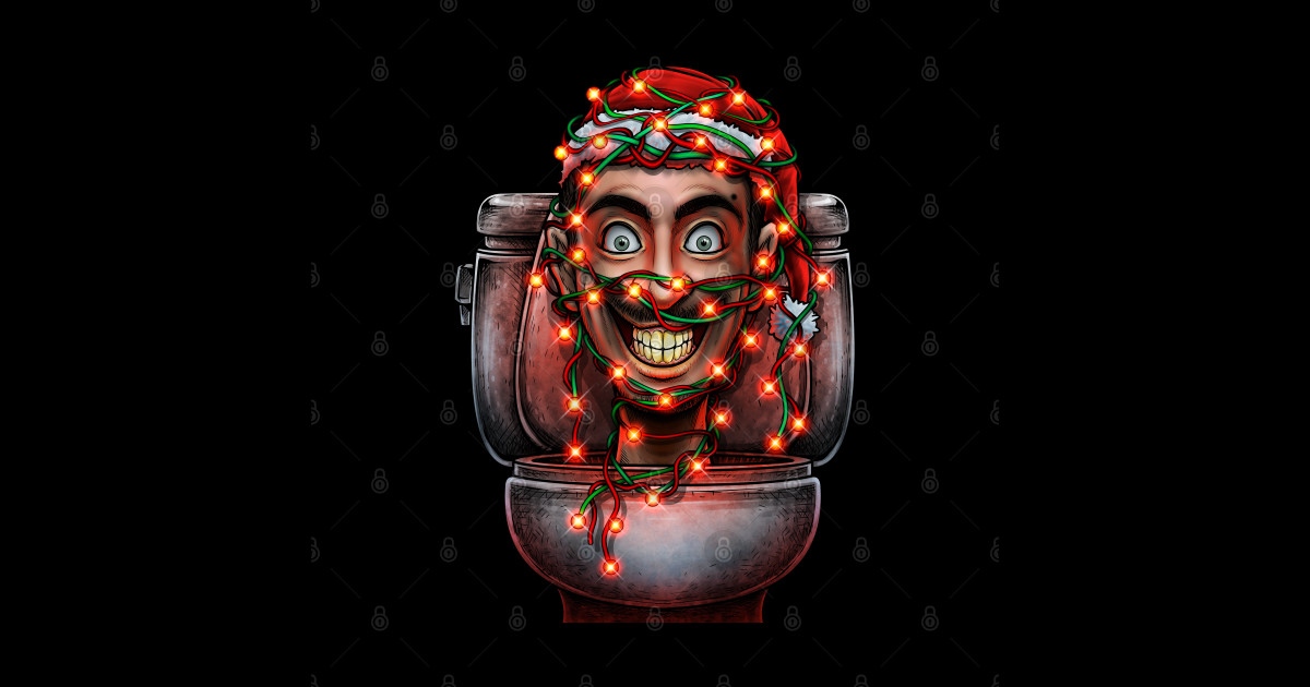 merry christmas skibidi toilet #1 - Skibidi Toilet - Posters and Art ...