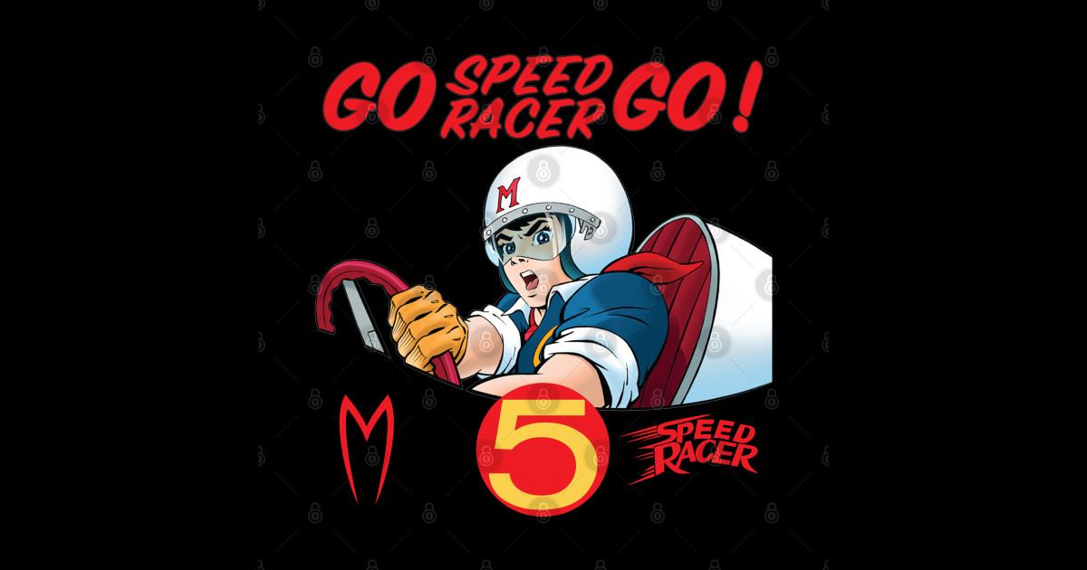 Go Speed Racer Go! - Speed Racer - Sticker | TeePublic