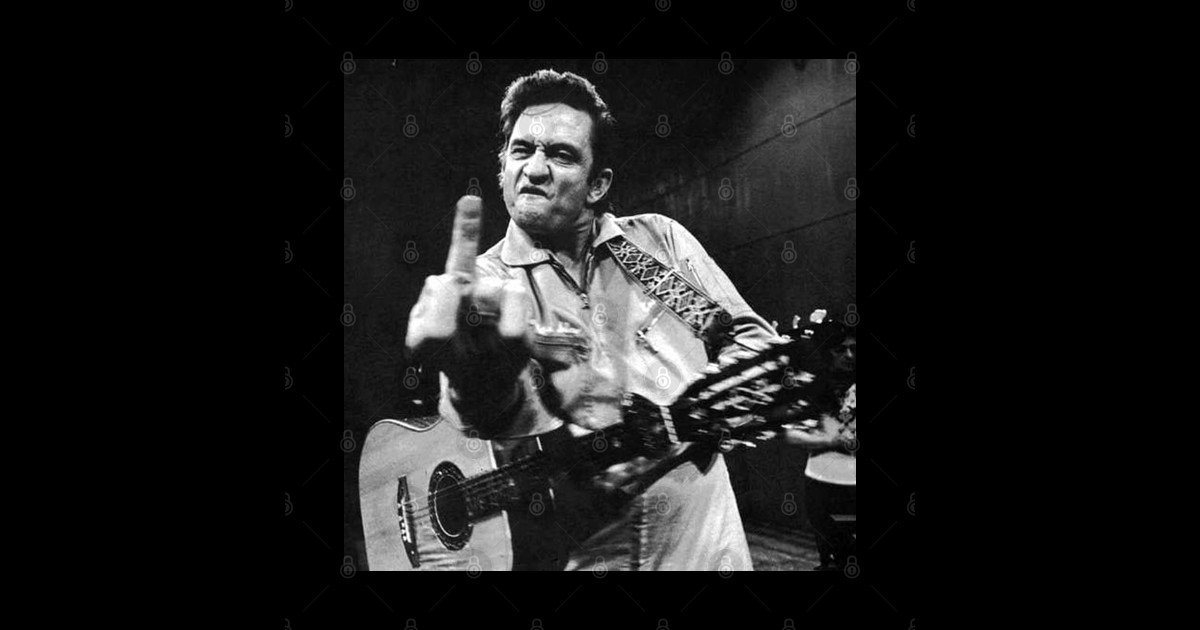 Johnny Cash | Vintage - Johnny Cash - Posters and Art Prints | TeePublic