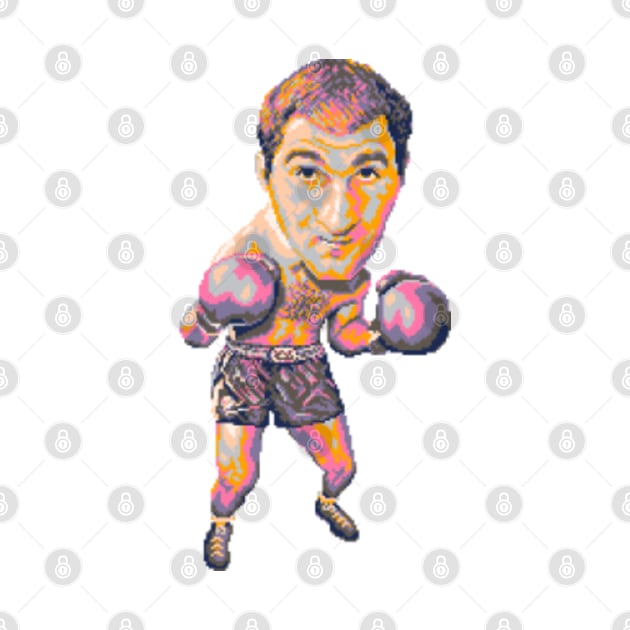 Marciano Boxing 8-Bit Pixel Art - Marciano - T-Shirt | TeePublic