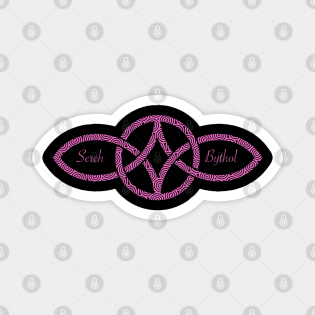 Serch Bythol Celtic Symbol - Serch Bythol - Magnet | TeePublic