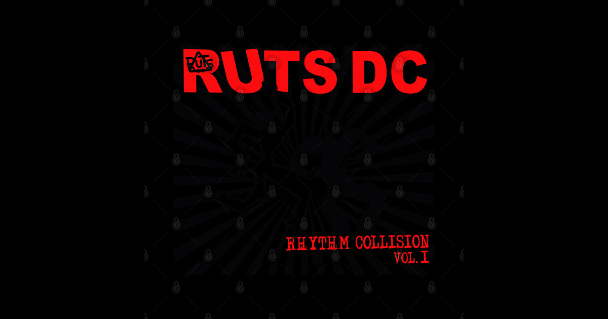 Ruts DC Rhythm Collision Vol 1 - Band - Sticker | TeePublic
