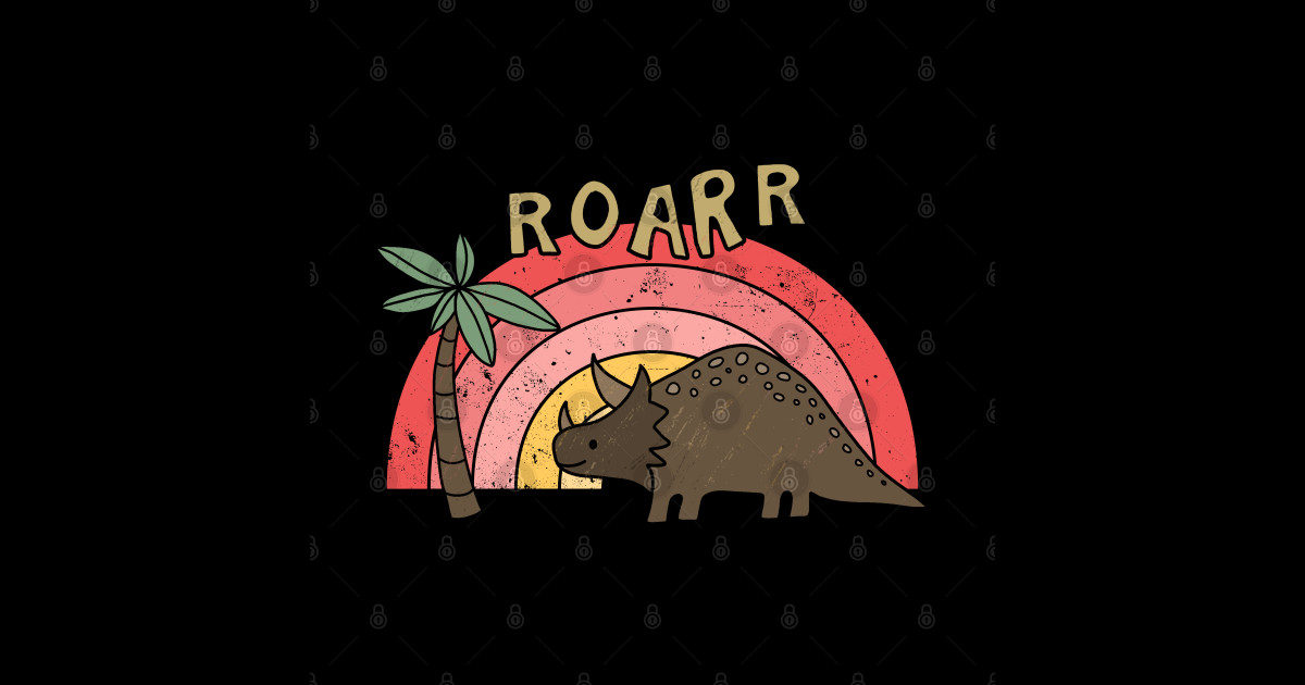 Dinosaur drawing - Dinosaur - Sticker | TeePublic