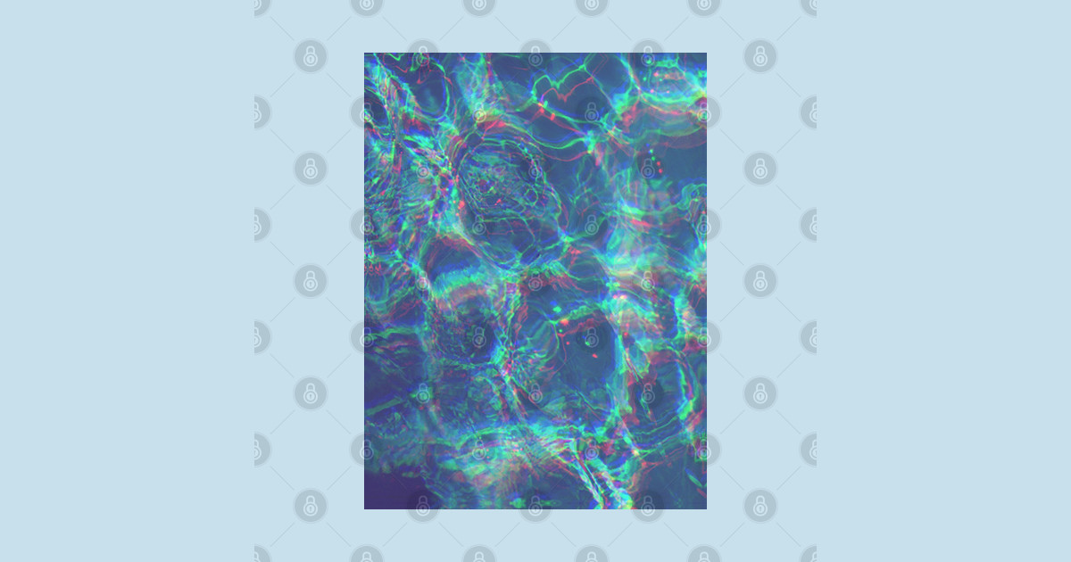 Seapunk Vaporwave Glitch Beach - Vaporwave Aesthetic - T-Shirt | TeePublic