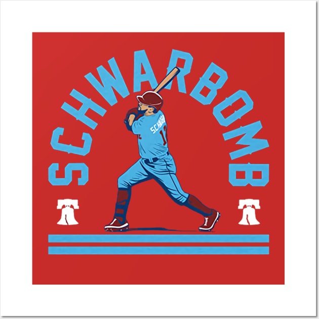 Kyle Schwarber Schwarbomb Philly - Kyle Schwarber - Posters and Art ...
