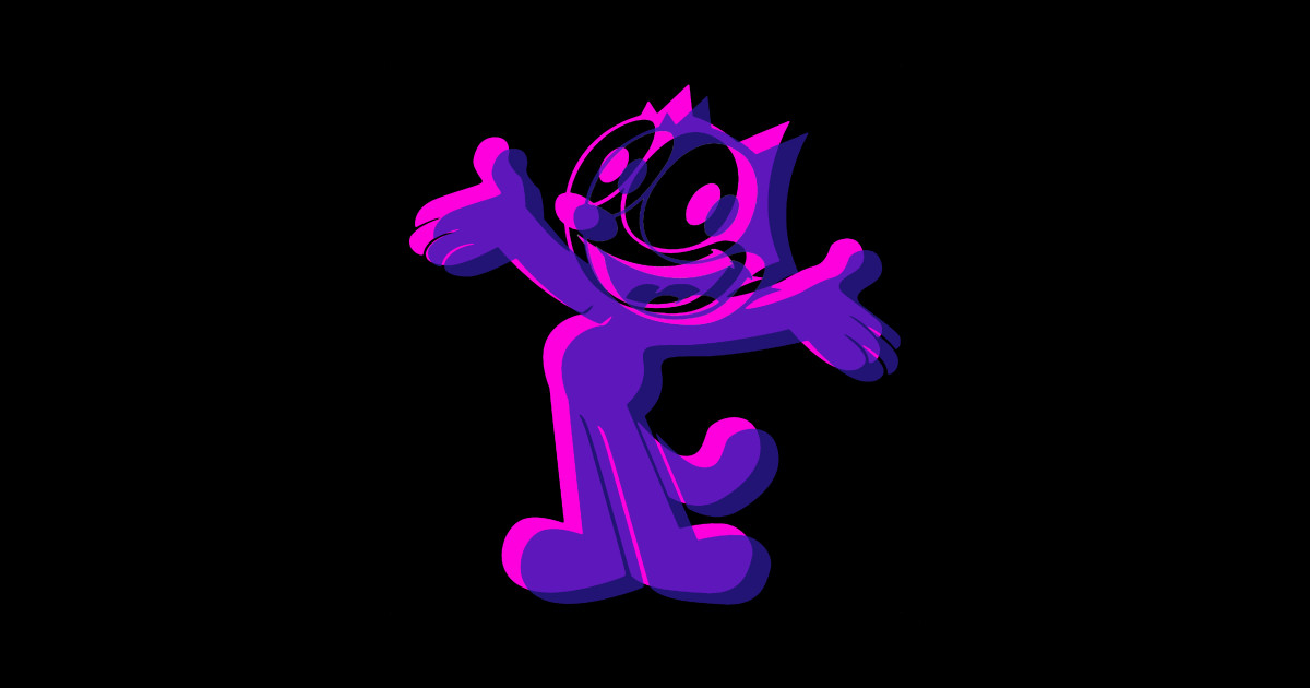 Felix - Felix The Cat - Sticker | TeePublic