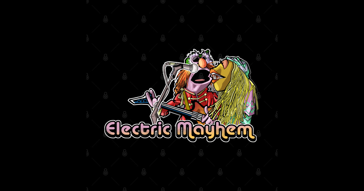 Floyd and Janice - Muppets - Sticker | TeePublic