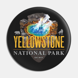 Yellowstone National Park Pins and Buttons for Sale | TeePublic