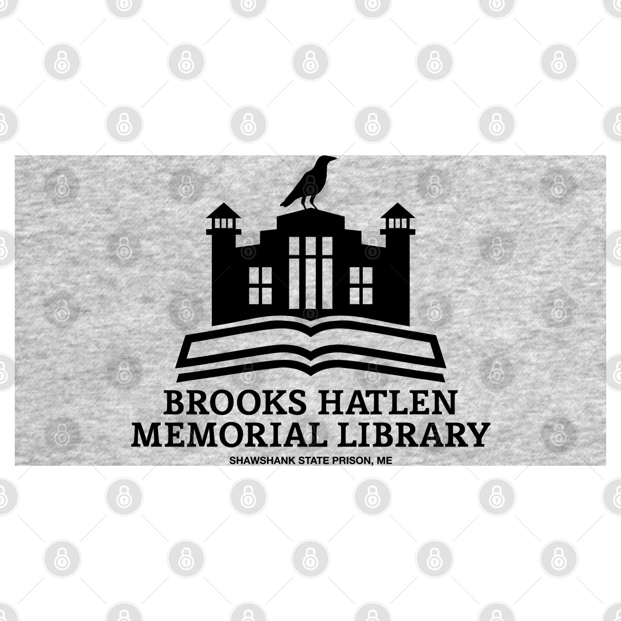 Brooks Hatlen Memorial Library - Shawshank Redemption - T-Shirt | TeePublic