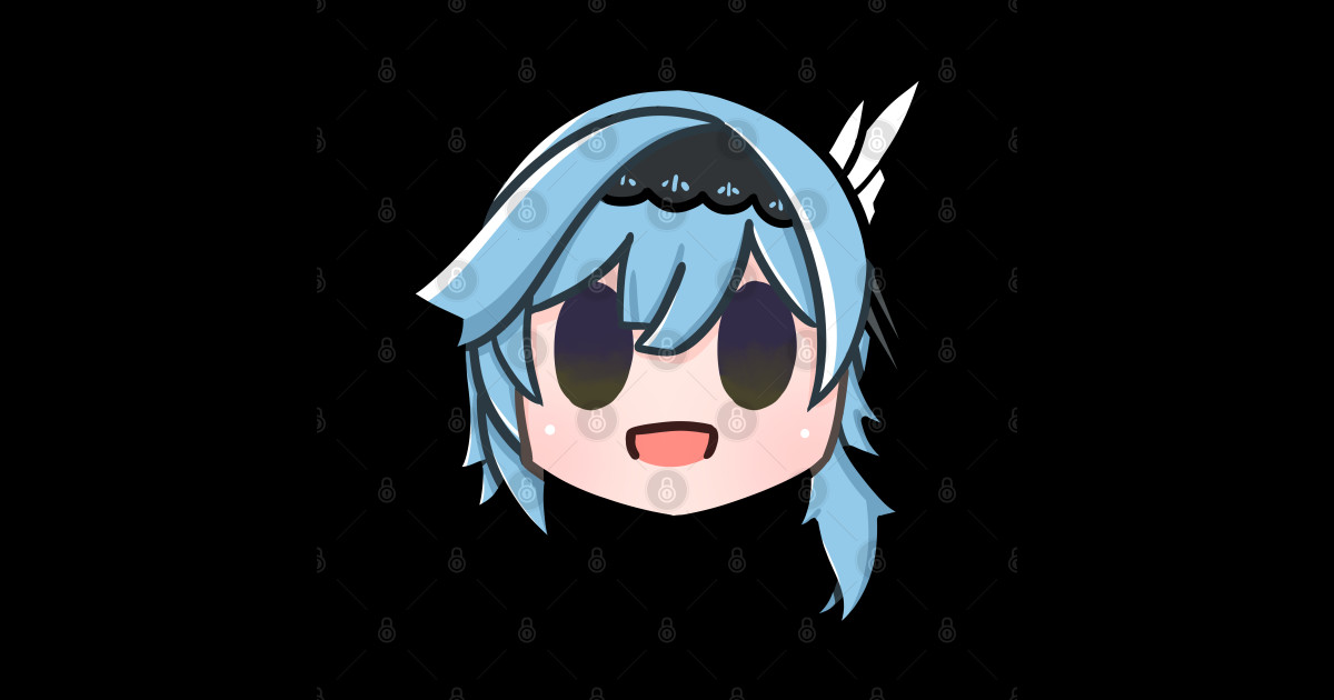 Genshin Impact Eula chibi - Eula - Sticker | TeePublic