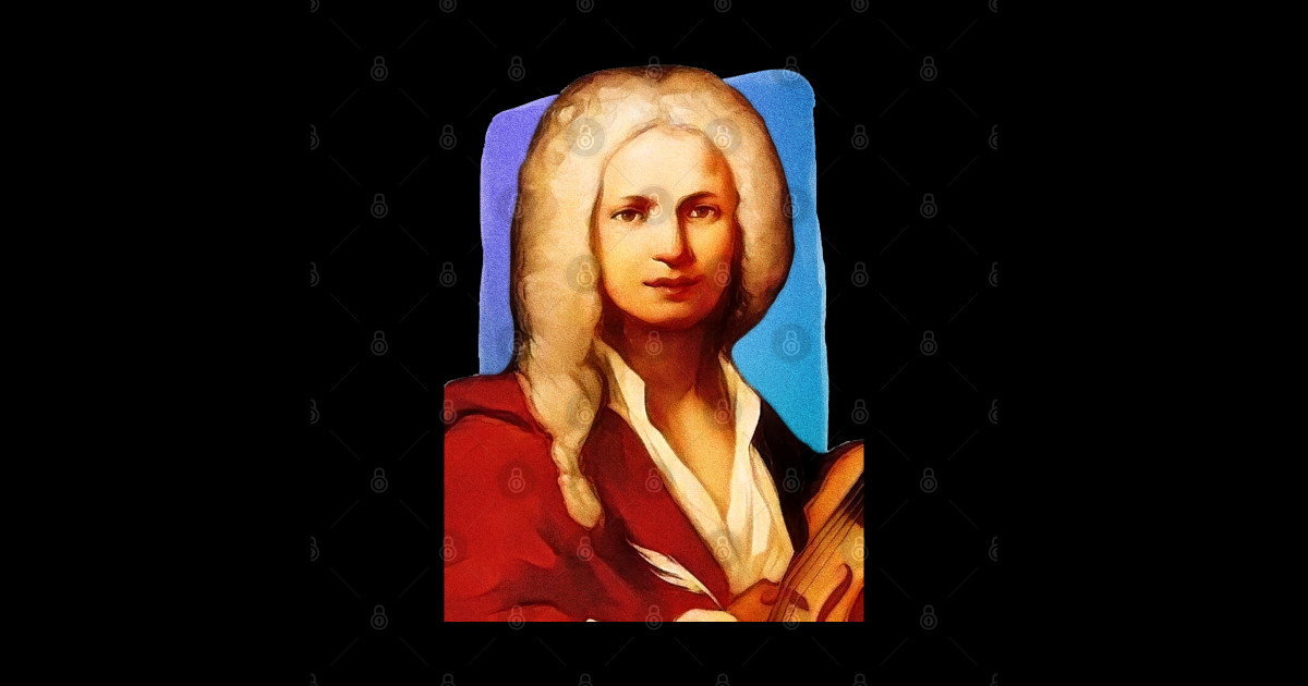 Italian Composer Antonio Vivaldi illustration - Antonio Vivaldi ...