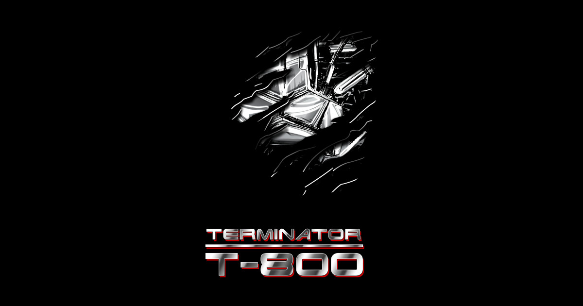 Terminator T-800 - Terminator - Sticker | TeePublic
