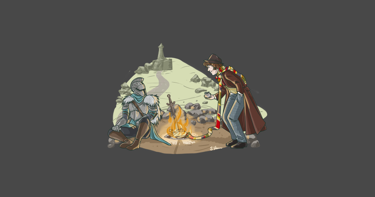 Doctor Souls - 4th Doctor - T-Shirt | TeePublic