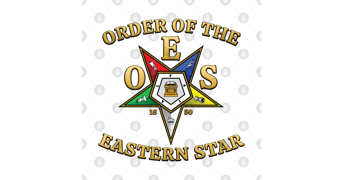 OES Emblem Order Of The Eastern Star - Eastern Star - T-Shirt | TeePublic
